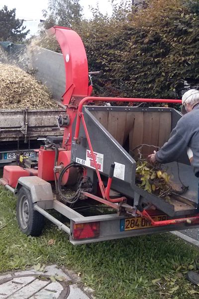 Le broyage des végétaux