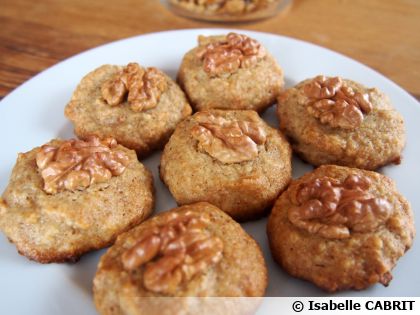 Biscuits aux noix (sans farine) : recette