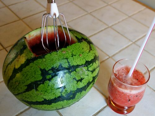 Jus de pastèque : recette