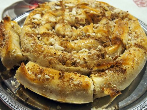 Mhancha aux amandes : recette