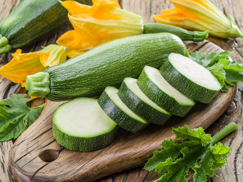 La courgette, un légume d'été diététique