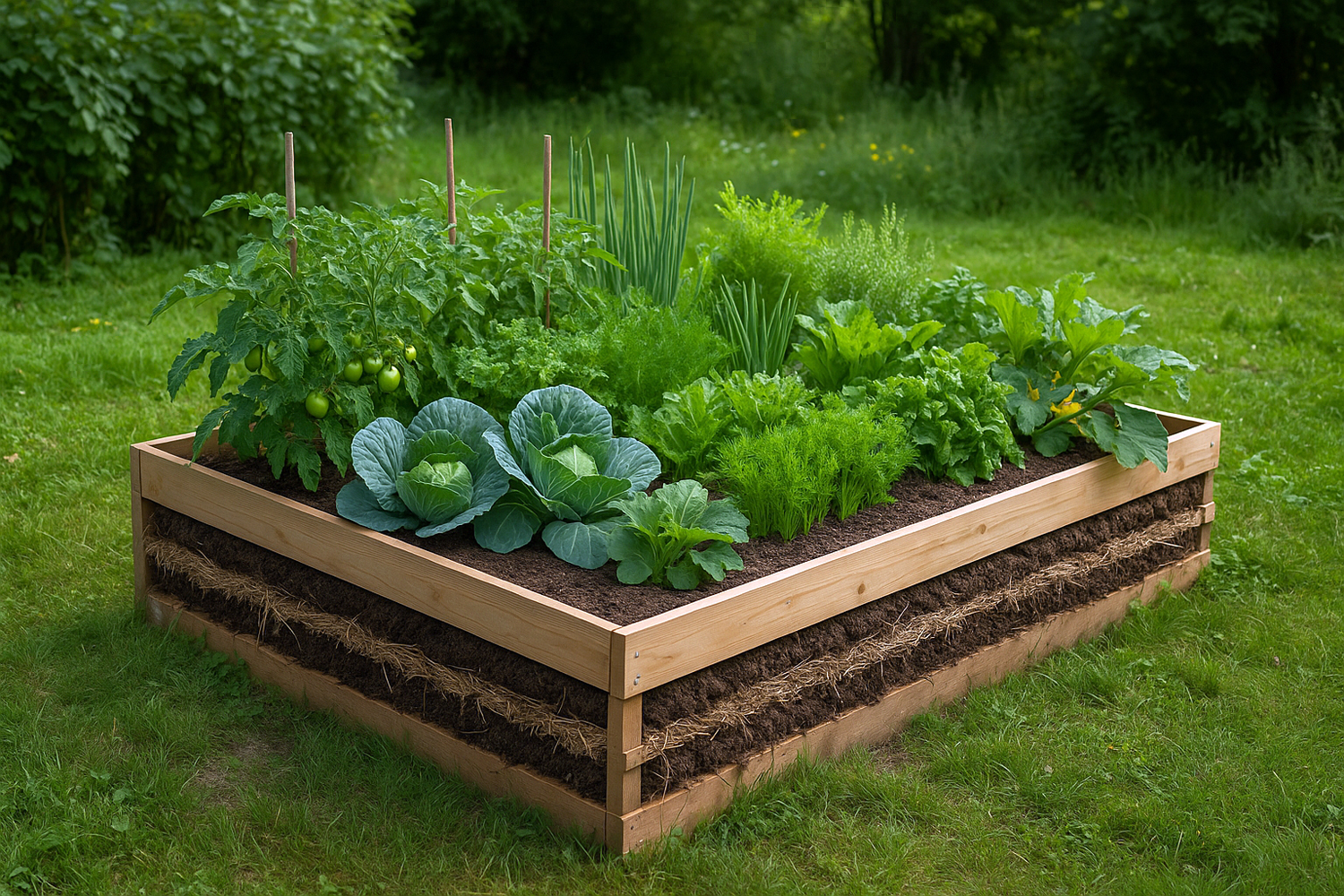 Le potager en lasagnes, transformer vos déchets en récoltes