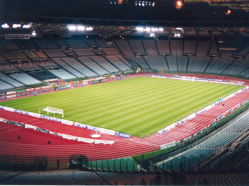 La pelouse des stades de football